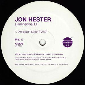 Jon Hester - Dimensional EP - All City Records